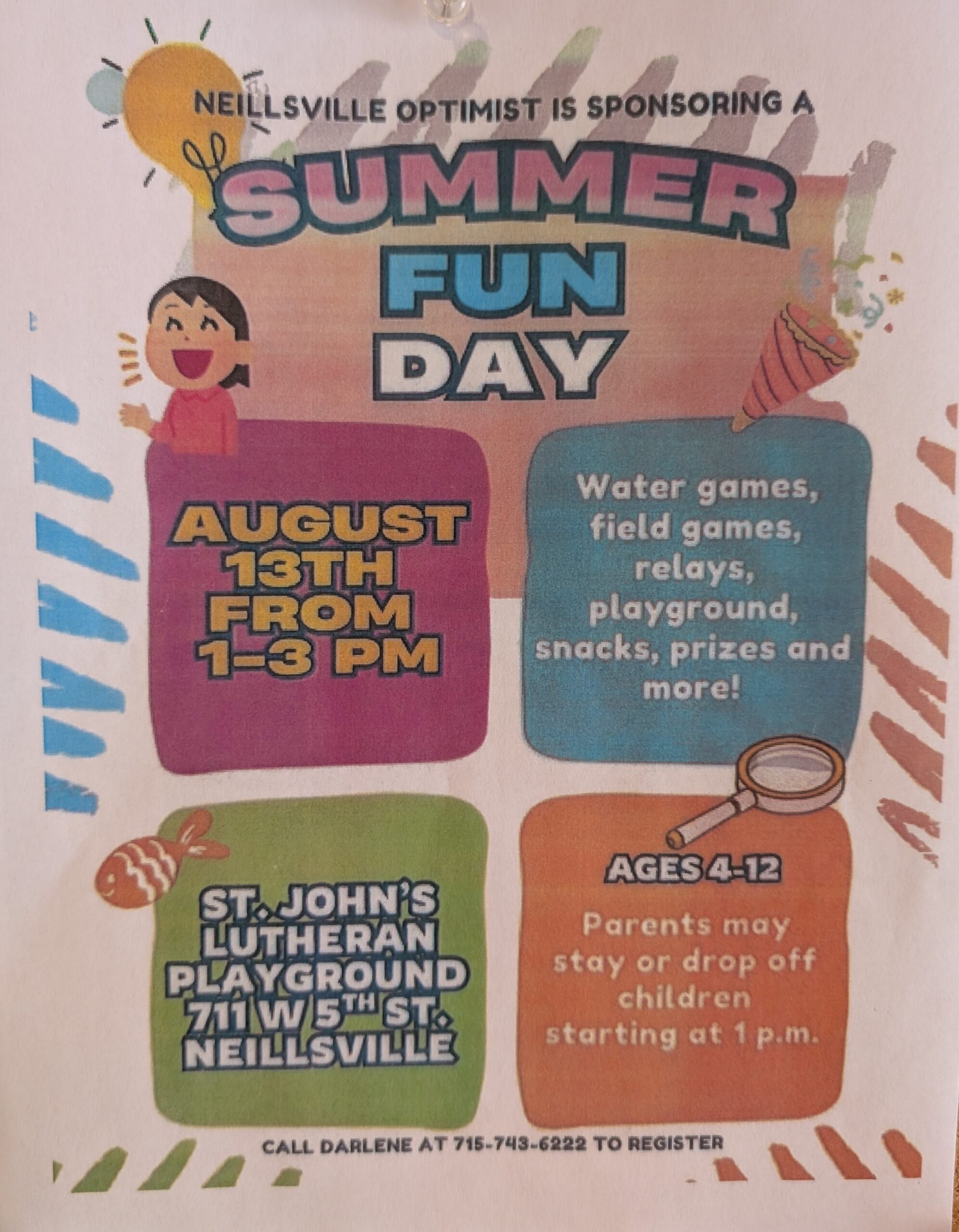 Summer Fun Day - Neillsville Area Chamber of Commerce